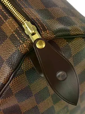 LOUIS VUITTON Damier Speedy 30 Travel Bag - Neutrals