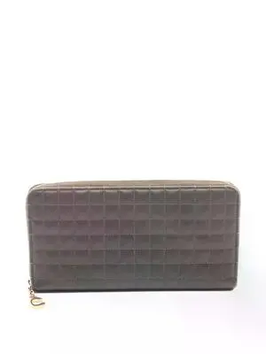 Celine 2010s Zip-around Leather Wallet - Brown