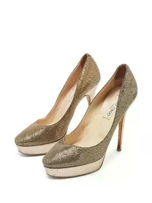 JIMMY CHOO 140mm Leather Pumps