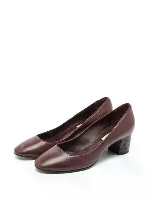 Casadei 55mm Block-heel Pumps