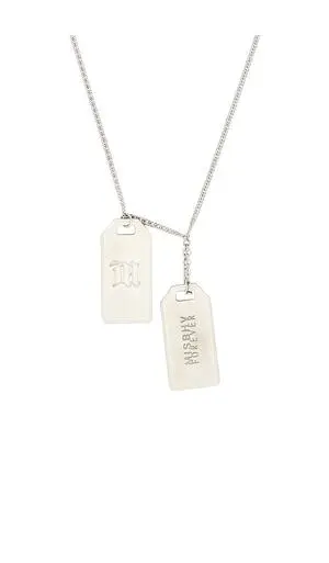 MISBHV Forever Dog Tag Necklace