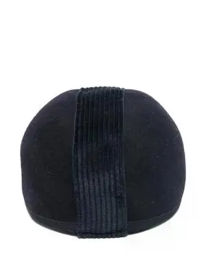 Giorgio Armani 1990s Ribbed Hat