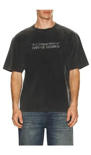 MISBHV Basic T-shirt In Black