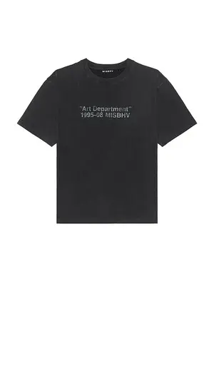 MISBHV Basic T-shirt In Black