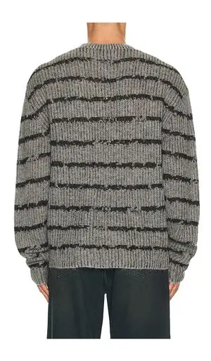 ALLSAINTS Dissolved Crew Neck Sweater