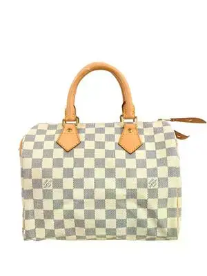 LOUIS VUITTON 2010 Speedy 25 Handbag - White