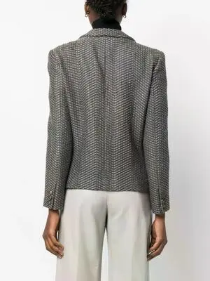 Giorgio Armani 1990s Bouclé Double-breasted Jacket