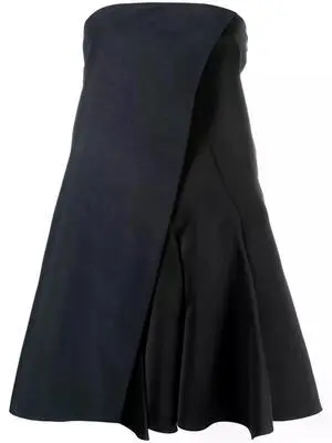 Dior 2010s Panelled Strapless Dress