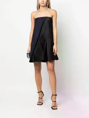 Dior 2010s Panelled Strapless Dress