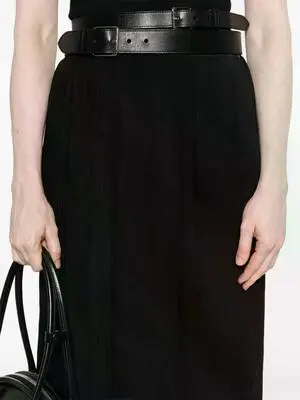 Dior 1970s Wool Midi Skirt