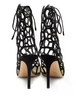 GIANVITO ROSSI 100mm Cut-out Sandals