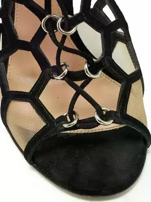 GIANVITO ROSSI 100mm Cut-out Sandals