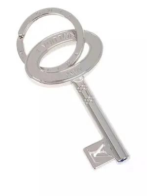 LOUIS VUITTON 2017 Porte Cle Travel Keyring - Silver