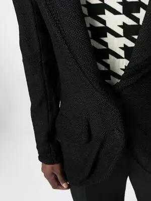 John Galliano 1990s Crochet Knit Blazer