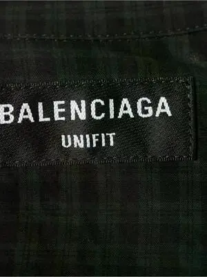 Balenciaga Gingham-print Shirt