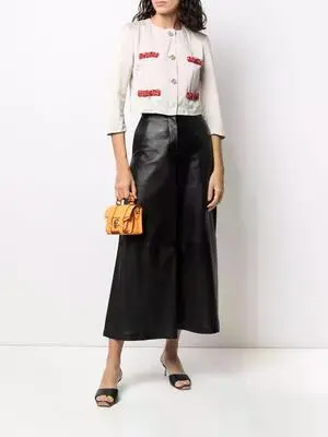 A.N.G.E.L.O. VINTAGE CULT 1990s Bead-embellished Cropped Jacket