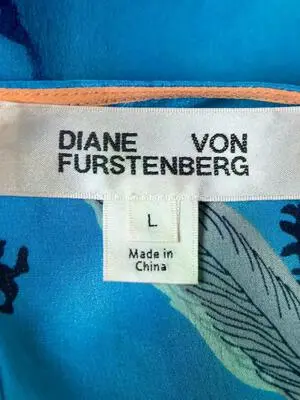 Diane Von Furstenberg Vintage Floral-print Sleeveless Top