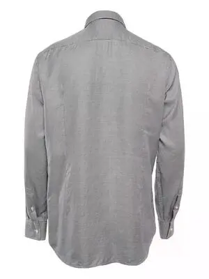 BOSS Pre-owned Houndstooth-pattern Cotton Shirt