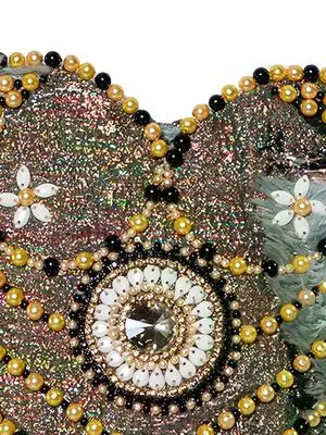 REEM ACRA Beaded-embellishment Belt
