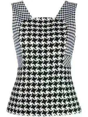 Dior 2010 Houndstooth Top