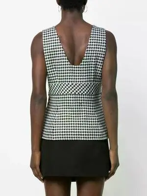 Dior 2010 Houndstooth Top
