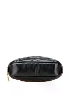 Saint Laurent 2021 Quilted Lambskin Lolita Cosmetics Pouch - Black