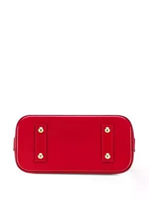 LOUIS VUITTON Monogram Vernis Alma Bb Satchel - Red