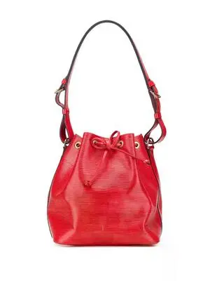 LOUIS VUITTON 1994 Epi Petit Noe Bucket Bag - Red