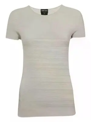Giorgio Armani Textured T-shirts For Women