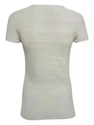 Giorgio Armani Ribbed Cotton T-shirt