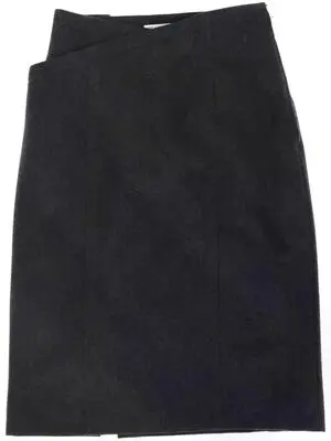 Gianfranco Ferre 1980s Wool Midi Skirt