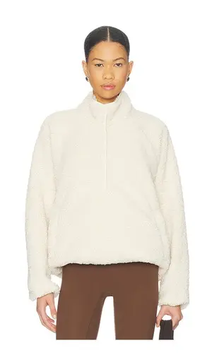 The Upside Harlow Fleece Pullover - Natural