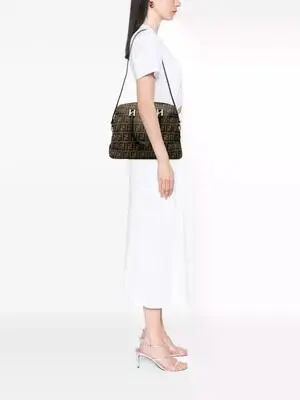 Fendi 20th Century Zucca Canvas Satchel