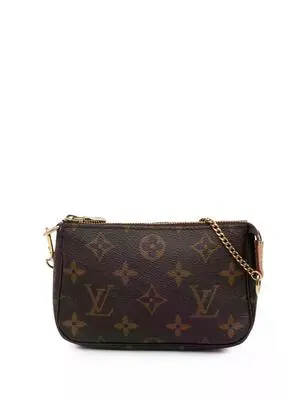LOUIS VUITTON Monogram Mini Pochette Accessoires Handbag