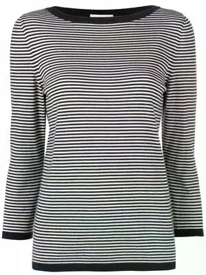 Celine Striped Cashmere Jumper