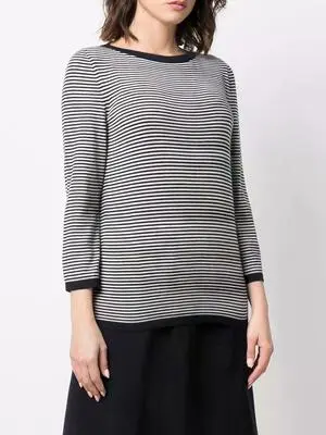 Celine Striped Cashmere Jumper