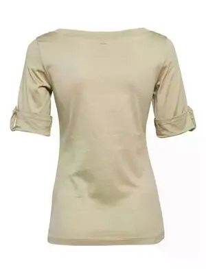 Prada Cotton V-neck Top