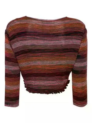 Missoni 2000s Striped Crop Top