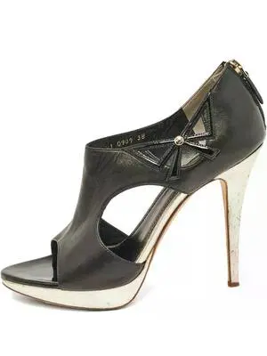Dior Gold Tone Pumps