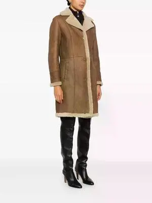 A.N.G.E.L.O. VINTAGE CULT 2000s Shearling-trim Coat