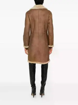 A.N.G.E.L.O. VINTAGE CULT 2000s Shearling-trim Coat