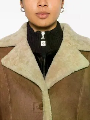 A.N.G.E.L.O. VINTAGE CULT 2000s Shearling-trim Coat