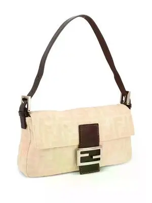 Fendi Baguette Shoulder Bag - Neutrals