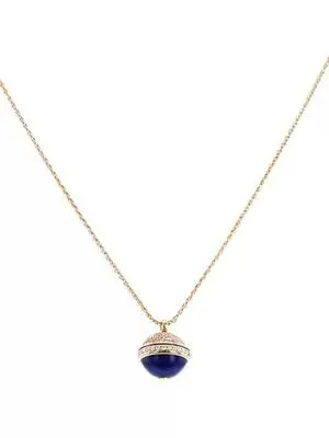 PIAGET 18kt Rose Lapis Lazuli Possession Pendant Necklace - Gold