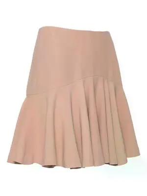 Alexander McQueen Crepe Flared Skirt