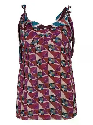 Marc Jacobs Geometric-print Top