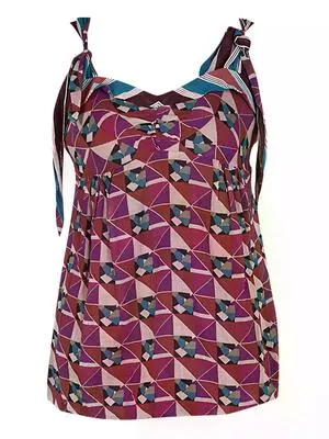 Marc Jacobs Geometric-print Top