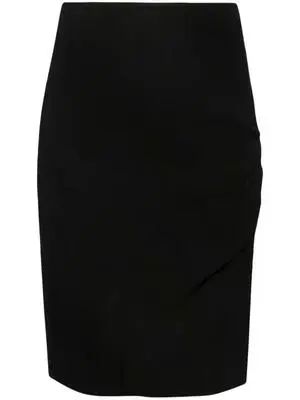 Versace 1990s Wool Pencil Skirt