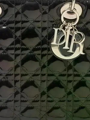 Dior Lady Tote Bag - Black