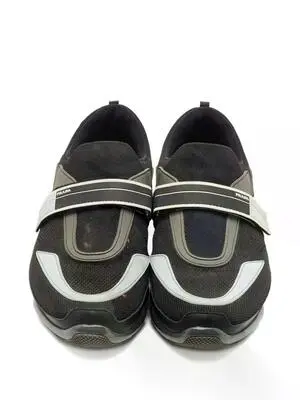 Prada Cloudbust Touch-strap Sneakers - Black